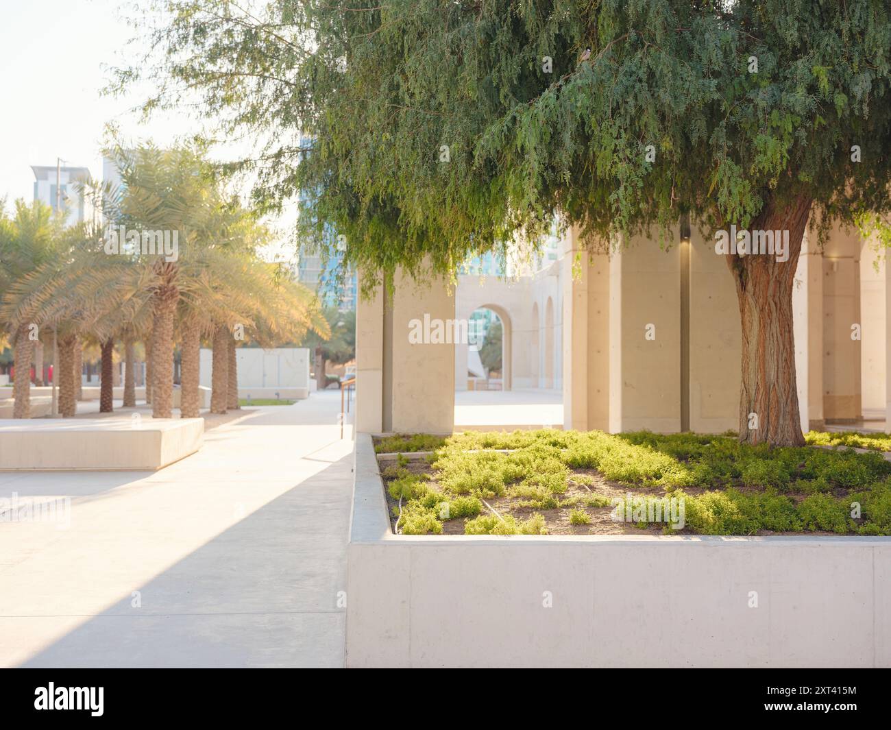 Exterior view of the Cultural Foundation, a museum and exhibition hall ...