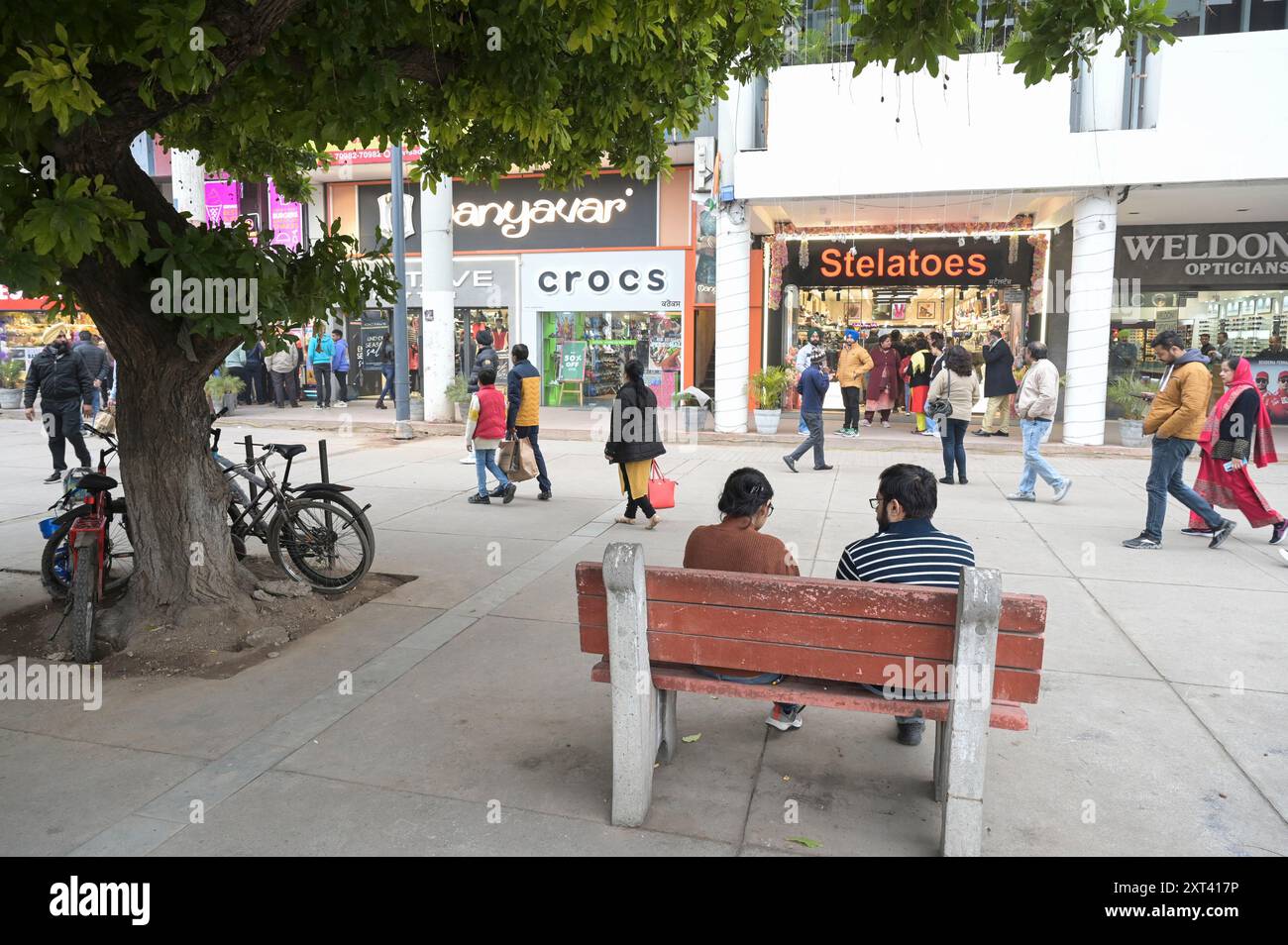 INDIA, Chandigarh, the master plan of the city divided in sectors was ...