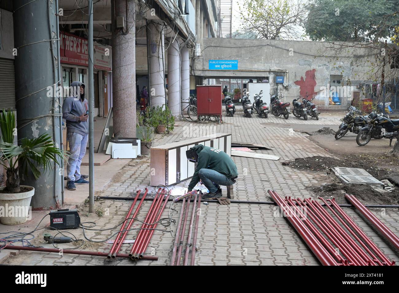 INDIA, Chandigarh, the master plan of the city divided in sectors was ...