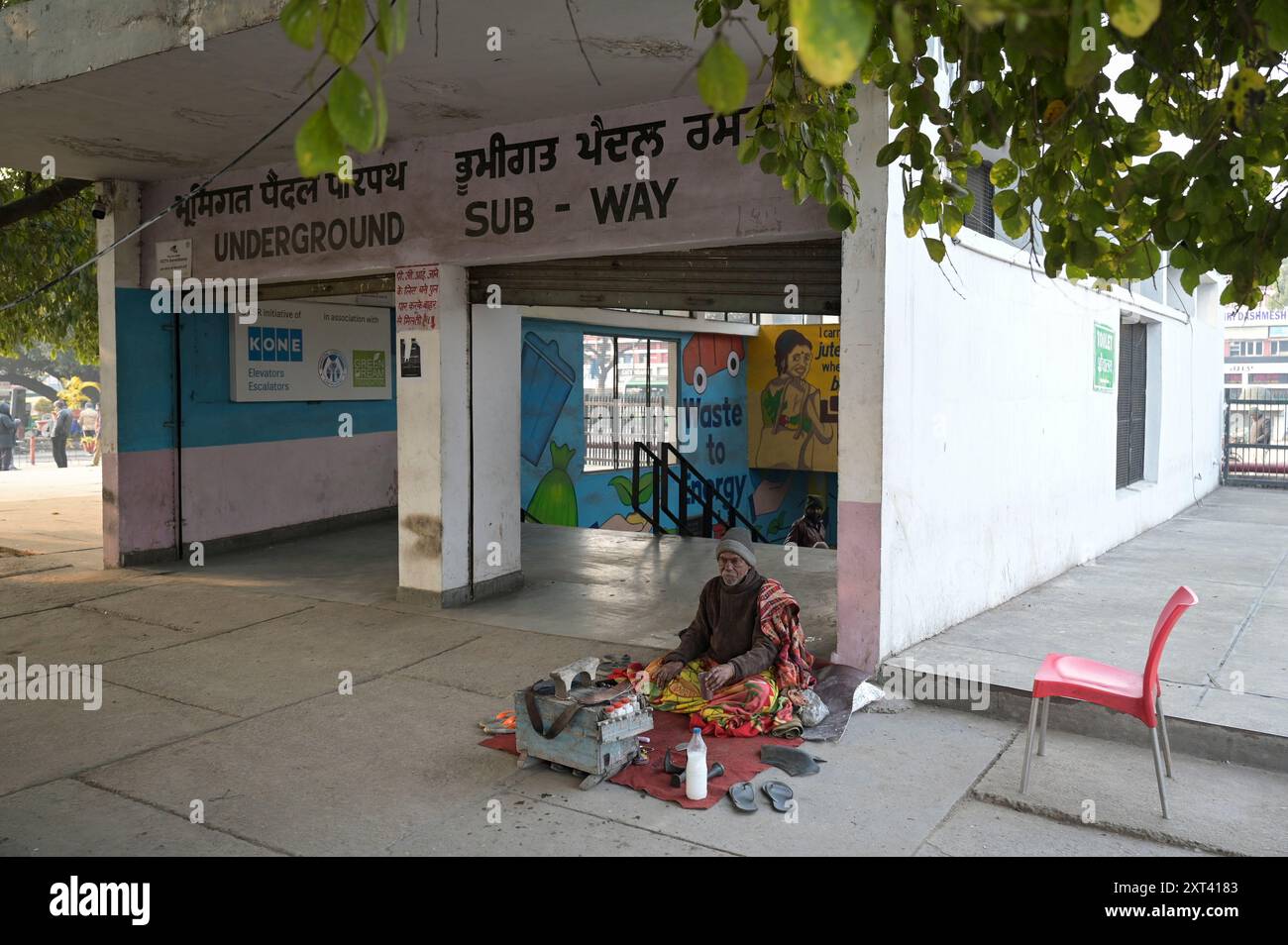 INDIA, Chandigarh, the master plan of the city divided in sectors was ...