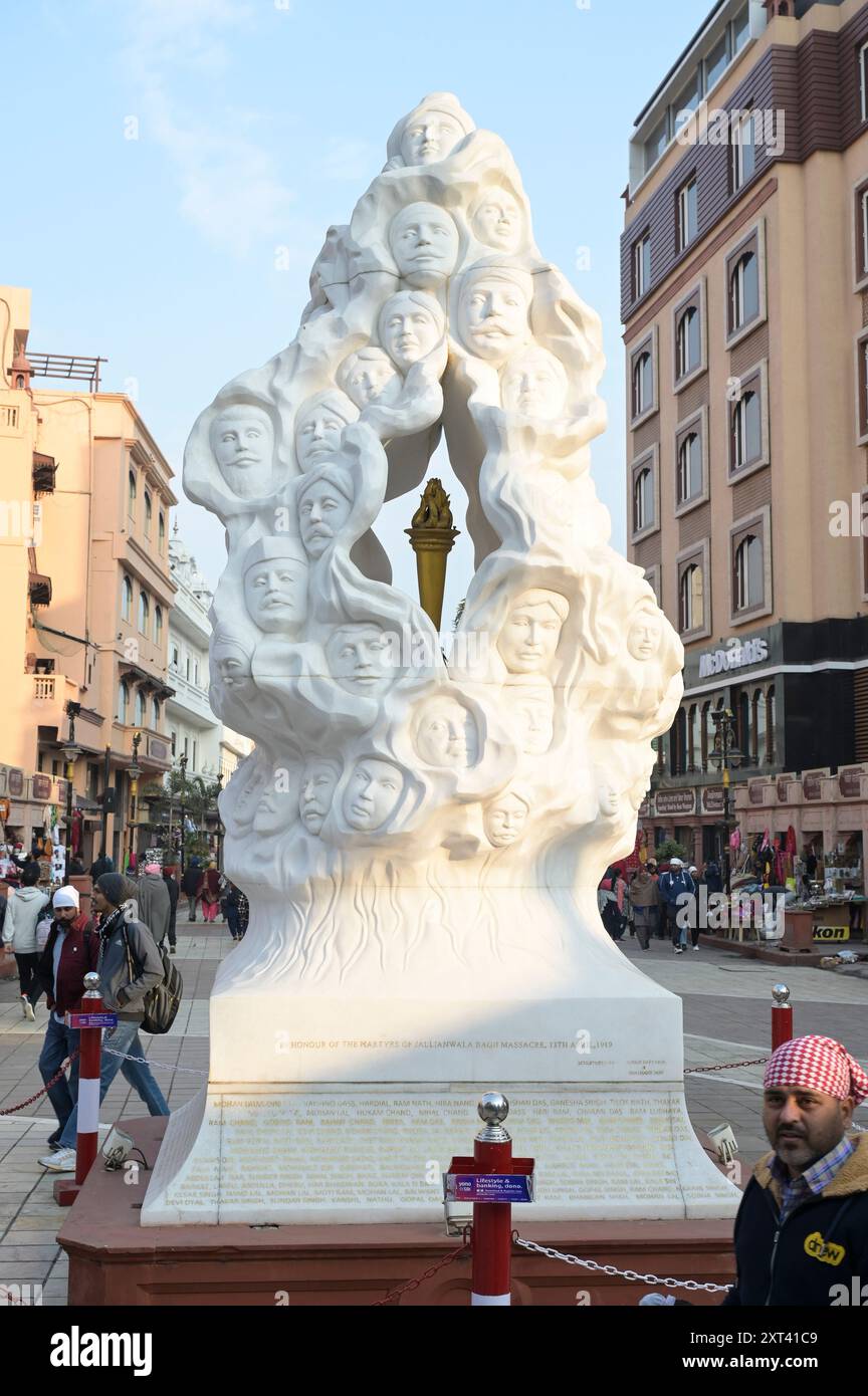 INDIA, Punjab, Amritsar, memorial and museum for Jallianwala Bagh ...