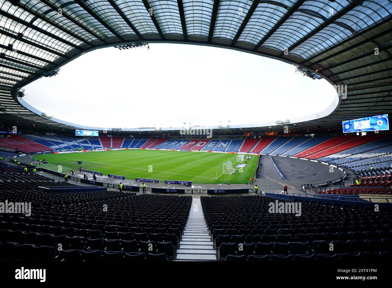 A genera view from inside the stadium ahead of the UEFA Champions ...