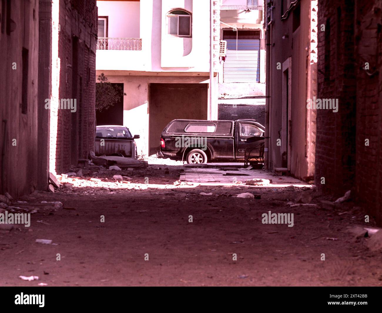 a side street in Egypt Stock Photo - Alamy