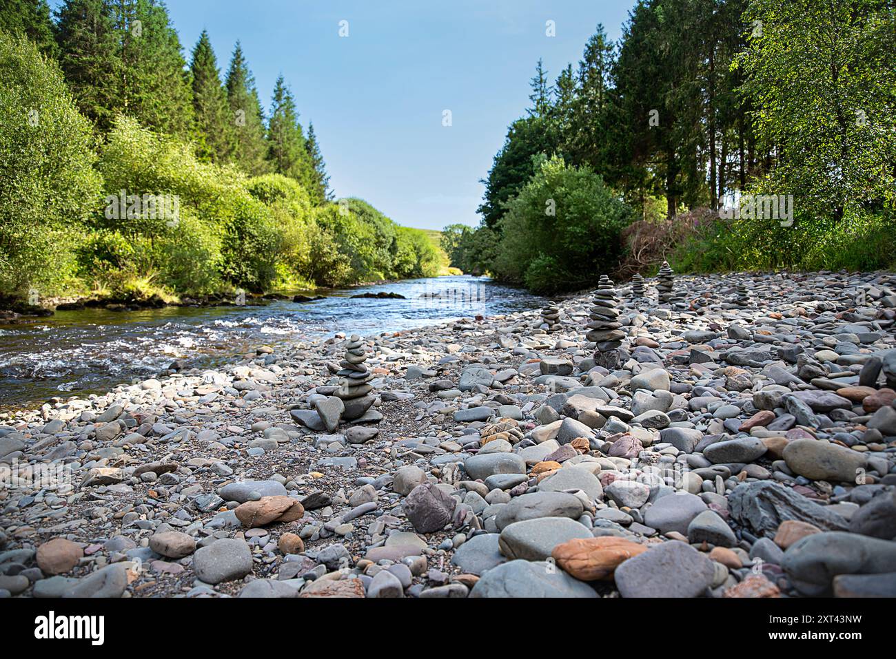 Landscape photography of river; stream; boulder; rock, stone; rocky ...