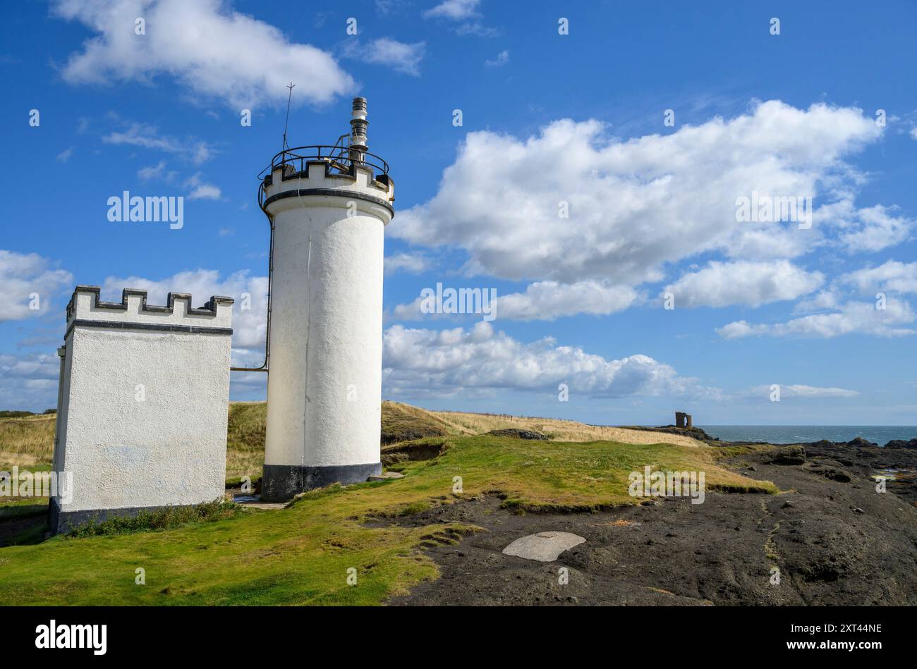 Elie Ness Lighthouse, Elie, Fife, Scotland, UK Stock Photo - Alamy