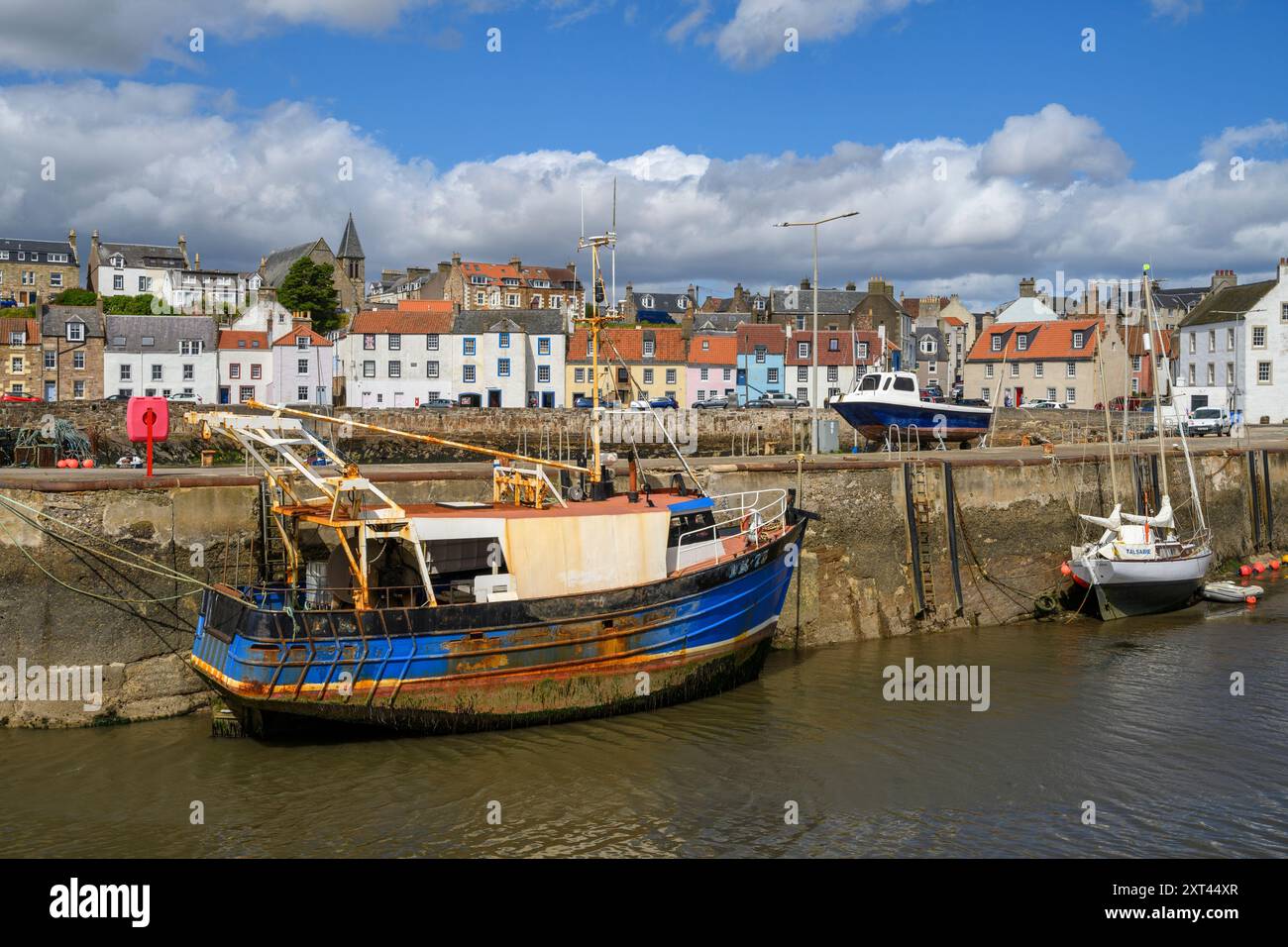 St. Monans harbour, Fife, Scotland, UK Stock Photo - Alamy