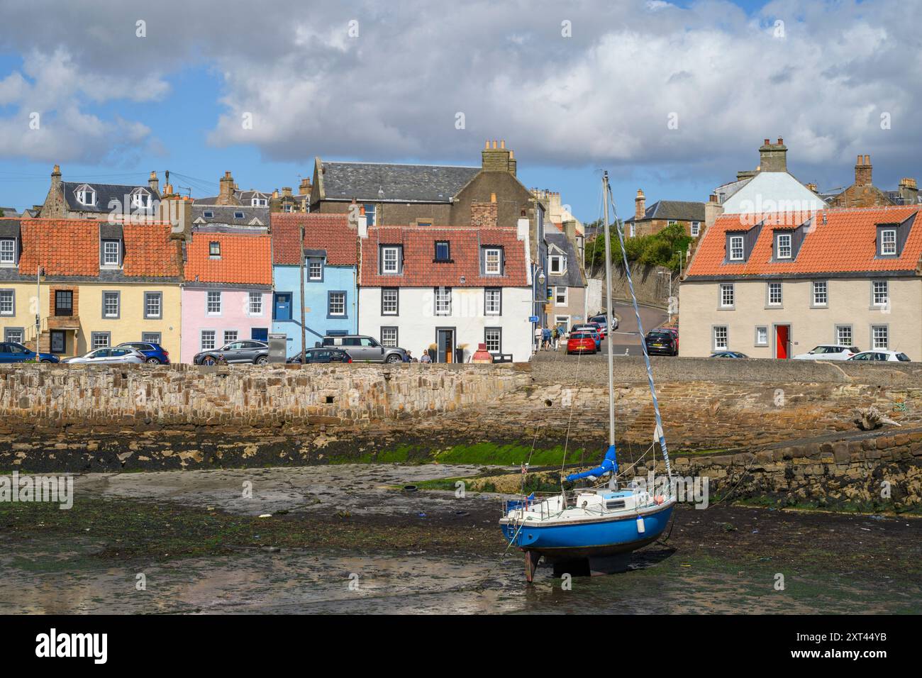 St. Monans harbour, Fife, Scotland, UK Stock Photo - Alamy