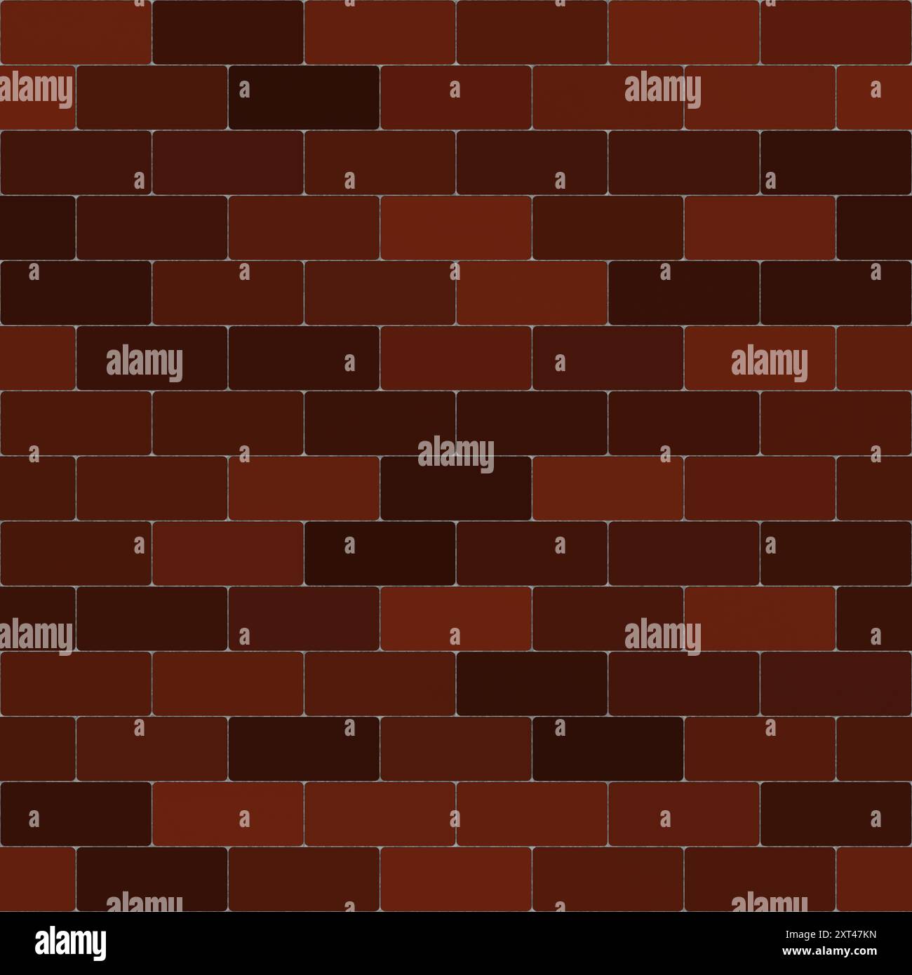 Brick drawing. Seamless red brick wall background - texture pattern for ...