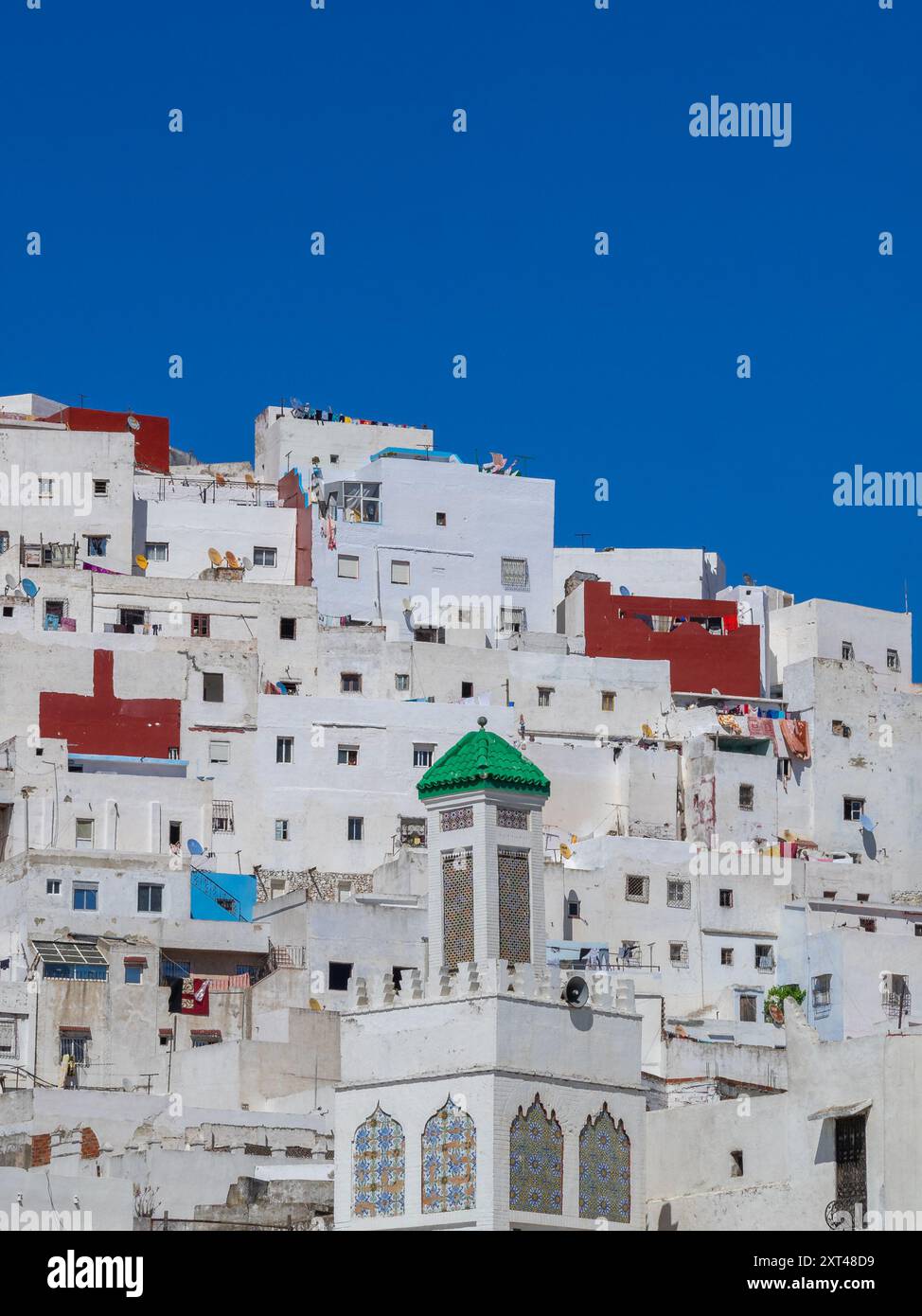 White Tetouan medina Stock Photo - Alamy