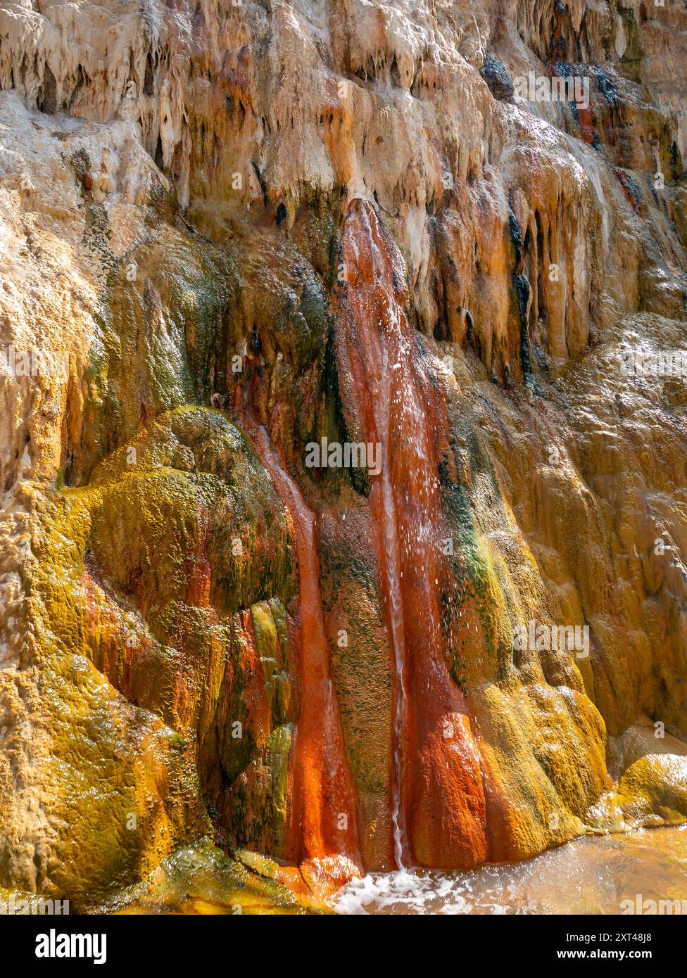 Santo Tomas Hot Springs Tumbling Down the Mountain in Abancay, Peru ...
