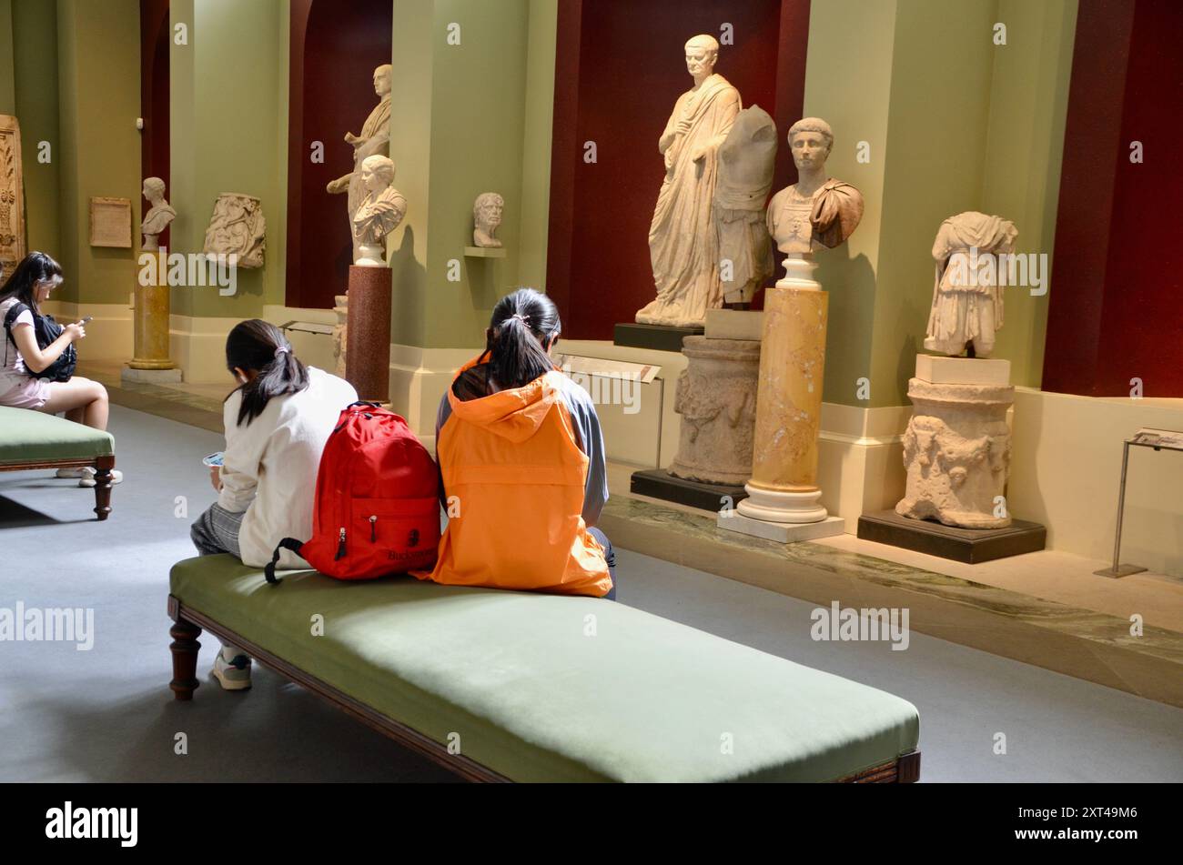 The greek and roman sculpture room at Ashmolean Museum of Art and ...