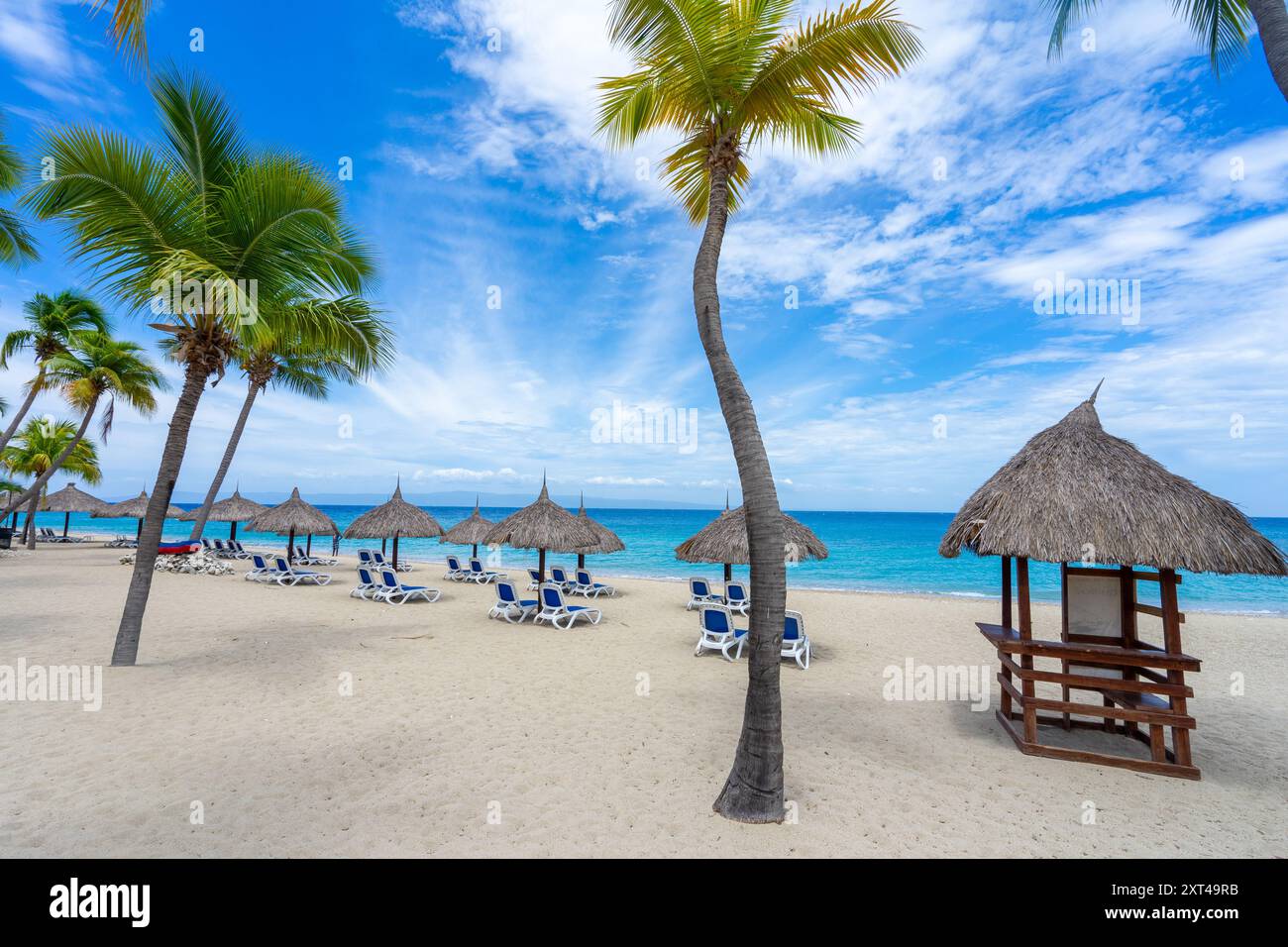 Wonderful beach at the Decameron resort; part of the positive side of ...