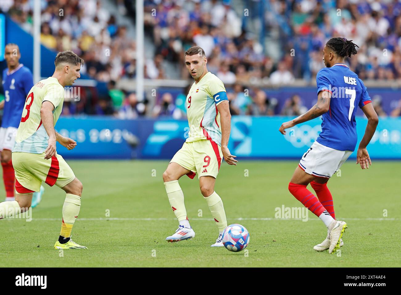 Paris, France. 9th Aug, 2024. Abel Ruiz (ESP) Football/Soccer : Paris ...