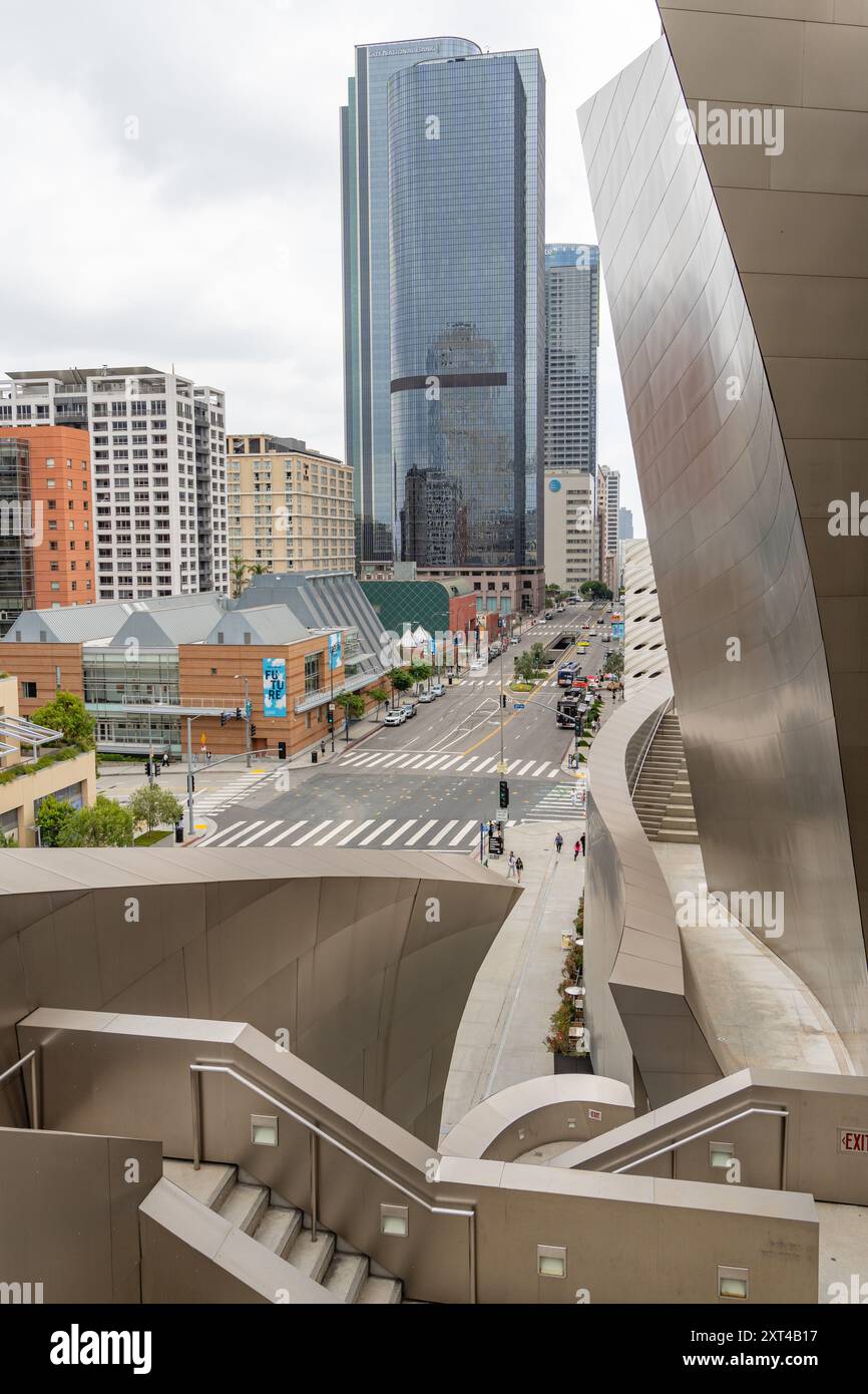Los Angeles, CA, US-May 24, 2024: The Walt Disney Concert Hall in ...