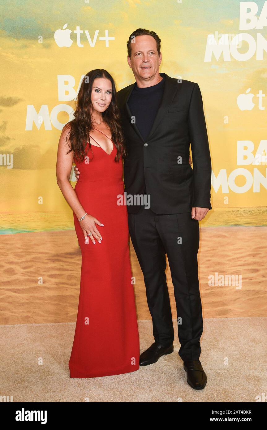 Vince Vaughn arrives at the premiere of "Bad Monkey" on Monday, Aug. 12 ...