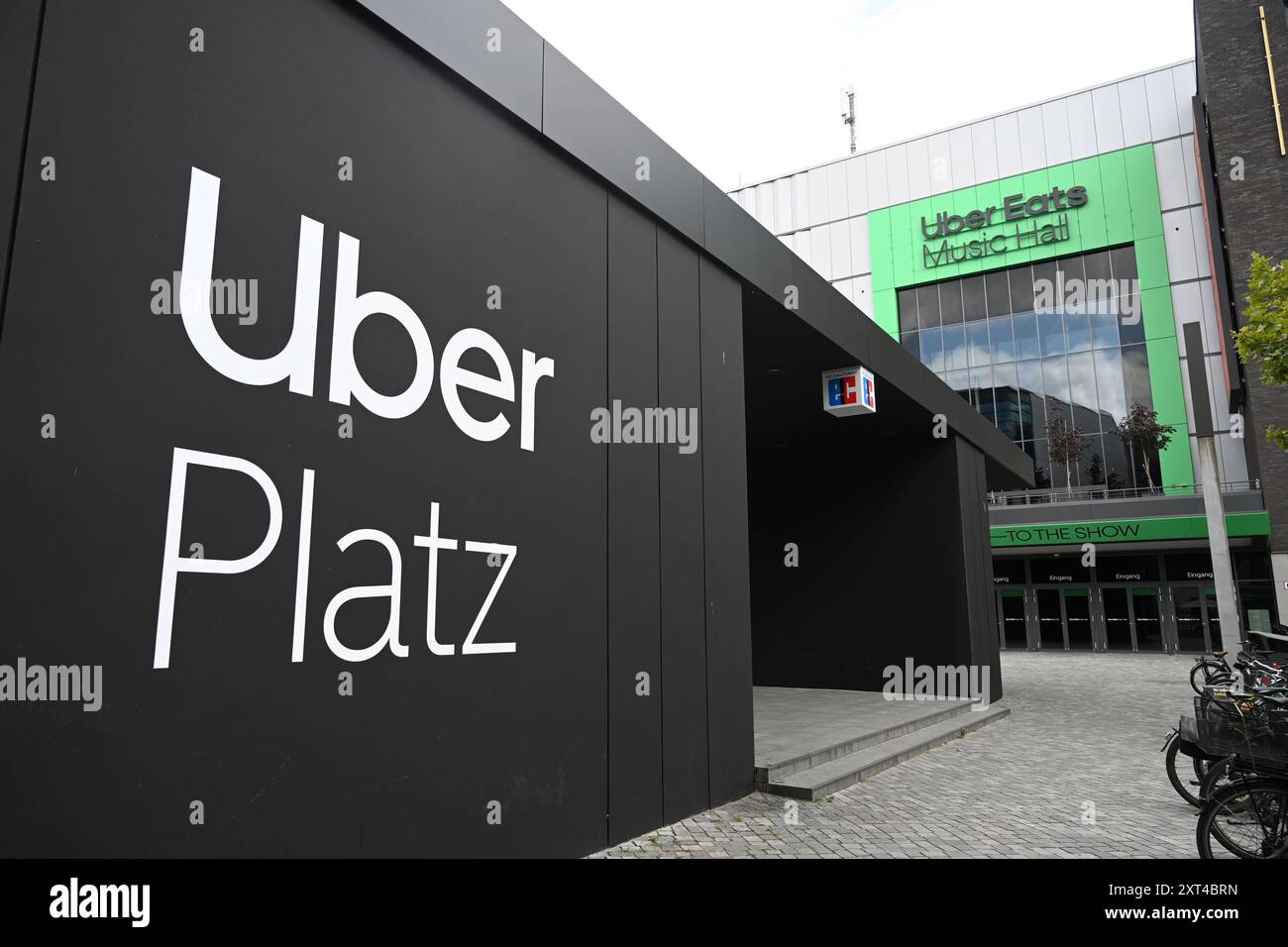 Berlin, Germany - August 3, 2024: Uber Eats Music Hall at Uber Platz in ...