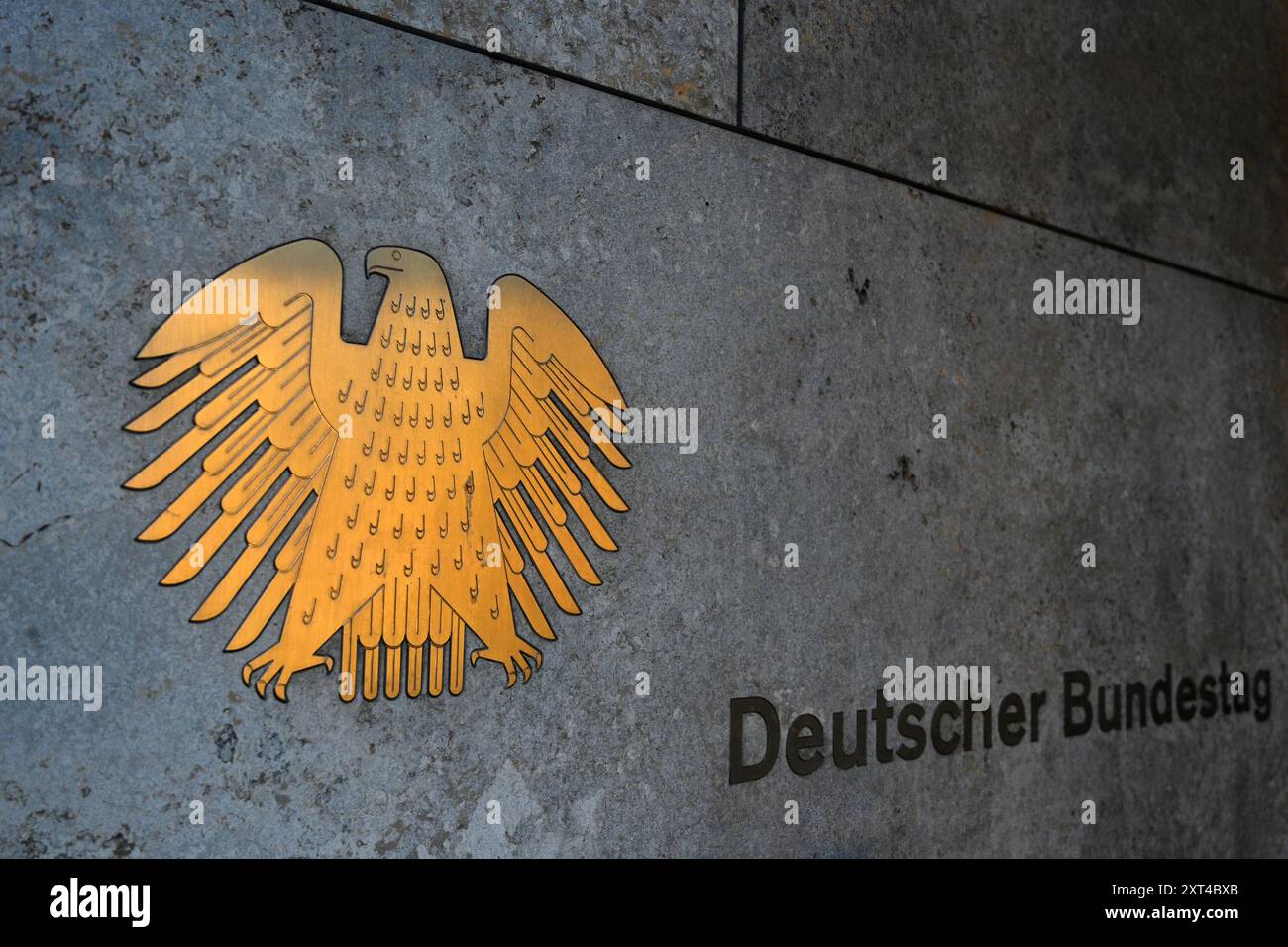 Berlin, Germany - August 2, 2024: The German Bundestag (Deutscher ...