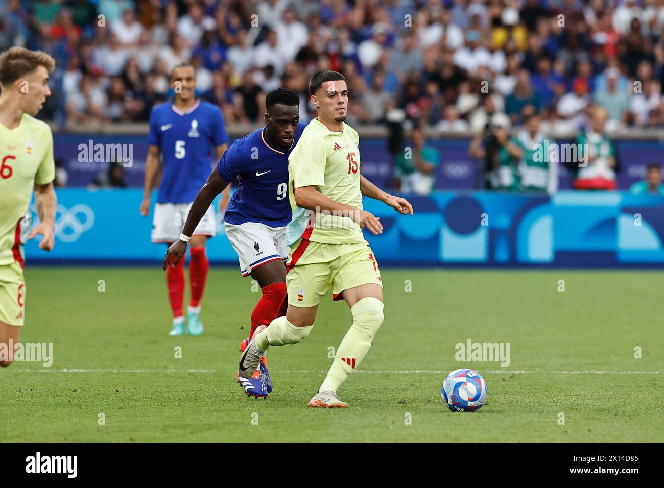 Paris, France. 9th Aug, 2024. Miguel Gutierrez (ESP) Football/Soccer ...