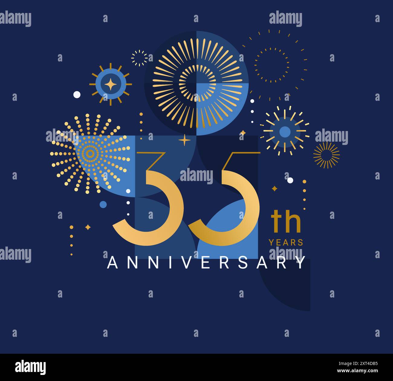 Anniversary 35,celebrating 35 years anniversary Stock Vector Image ...