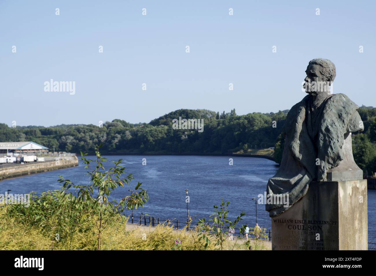 Monument to Colonel William Lisle Blenkinsop Coulson, overlooking the ...