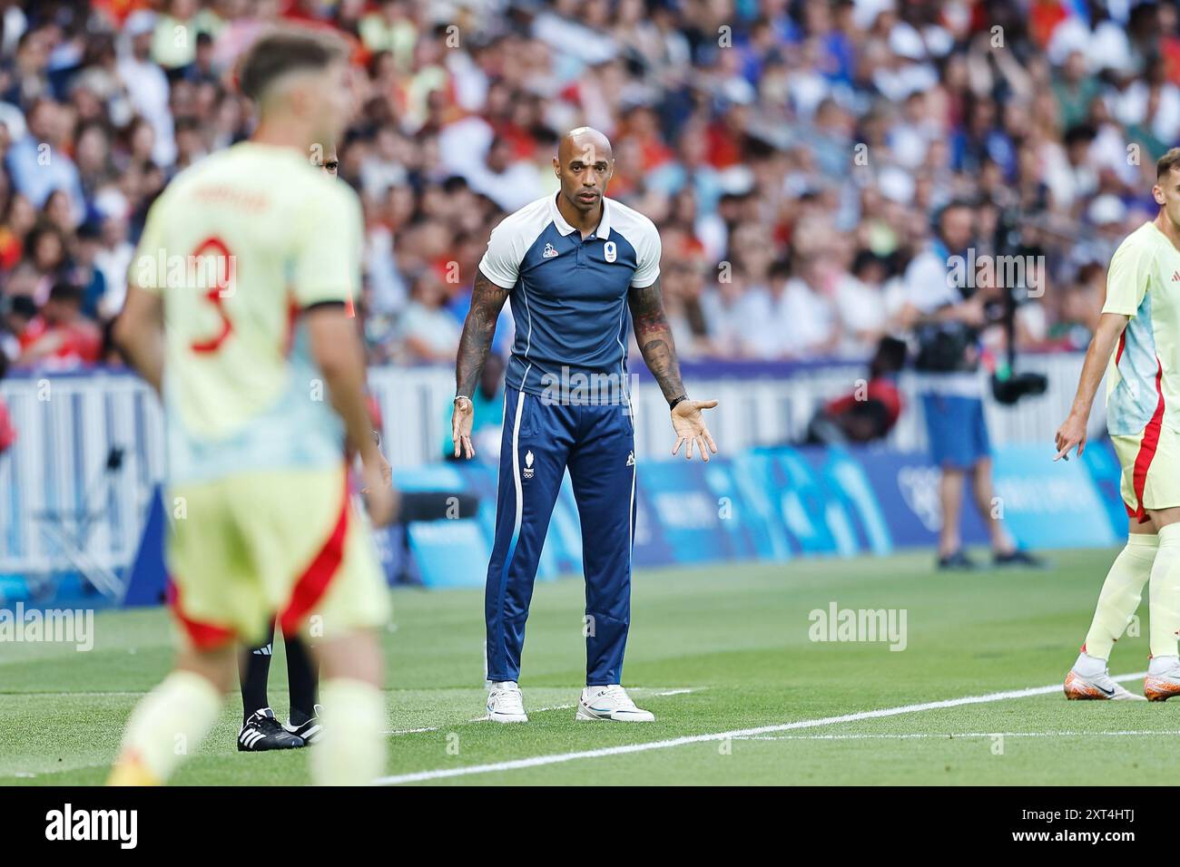 Thierry henry paris 2024 hi-res stock photography and images - Alamy