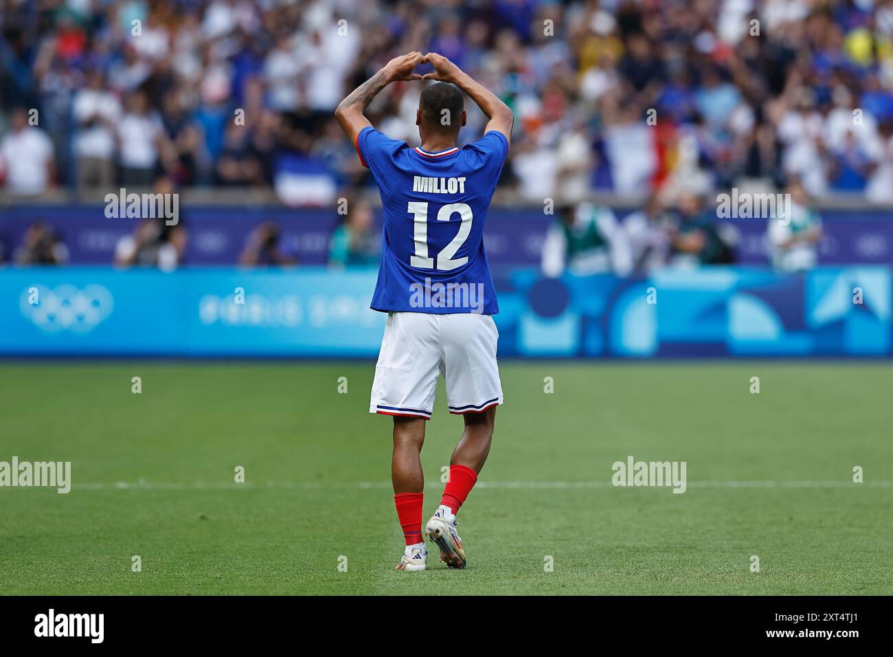Paris, France. 9th Aug, 2024. Enzo Millot (FRA) Football/Soccer ...