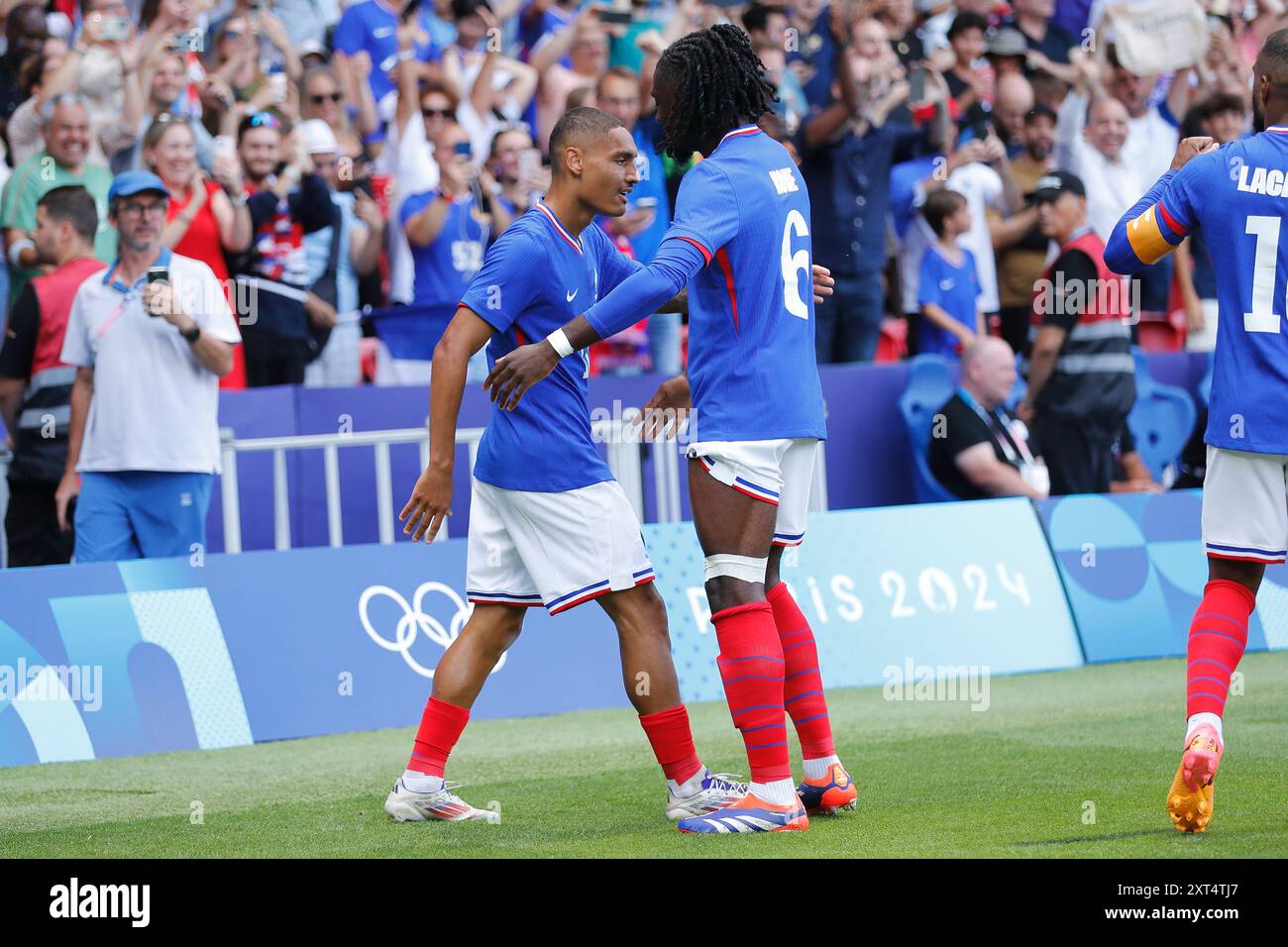 Paris, France. 9th Aug, 2024. Enzo Millot (FRA) Football/Soccer ...