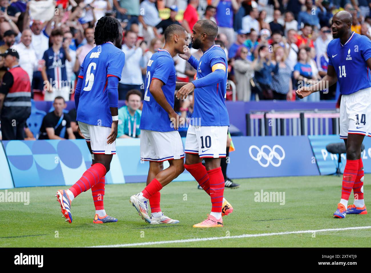 Paris, France. 9th Aug, 2024. Enzo Millot (FRA) Football/Soccer ...