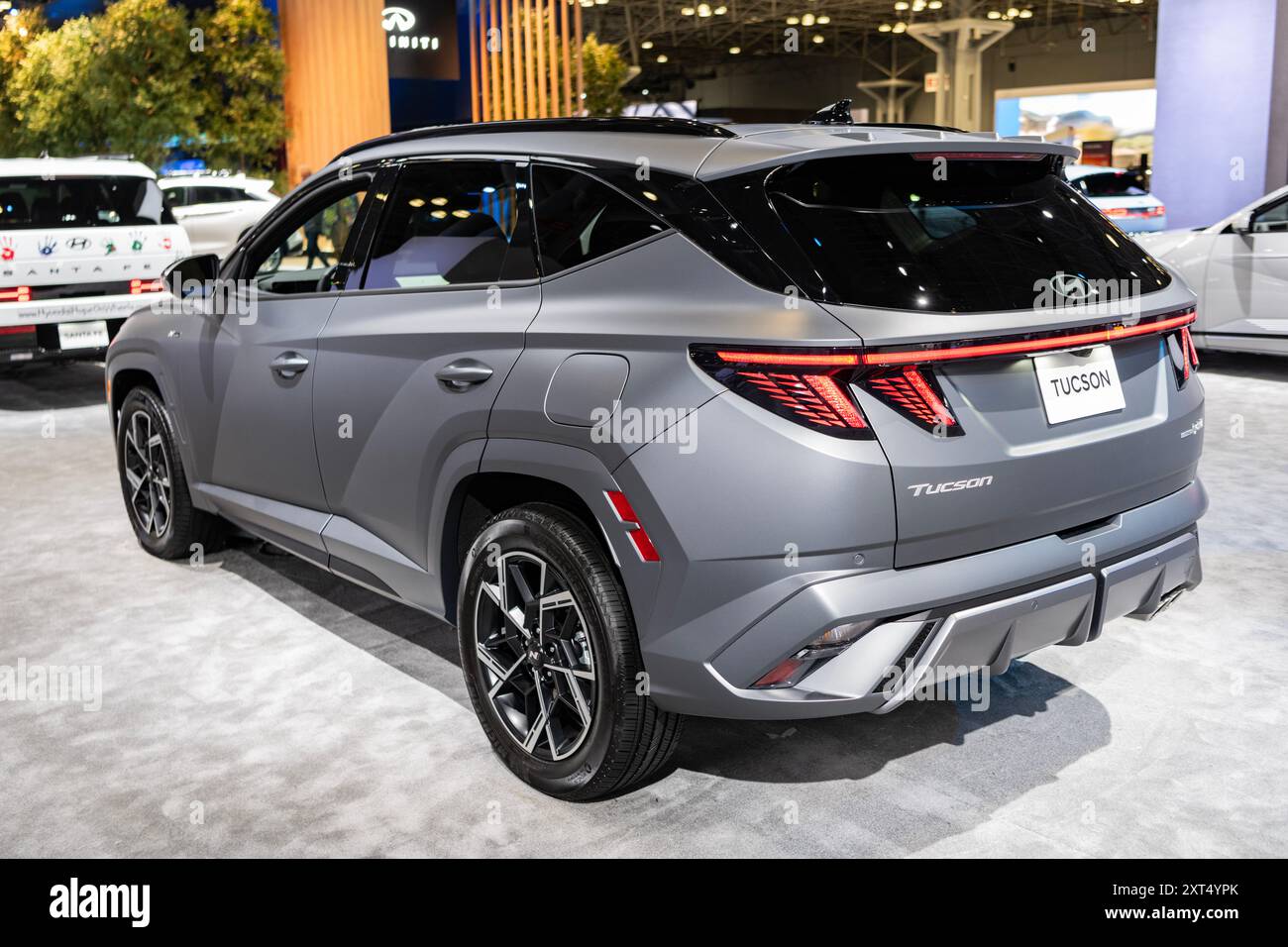 New York City, USA - March 27, 2024: 2025 Hyundai Tucson crossover ...