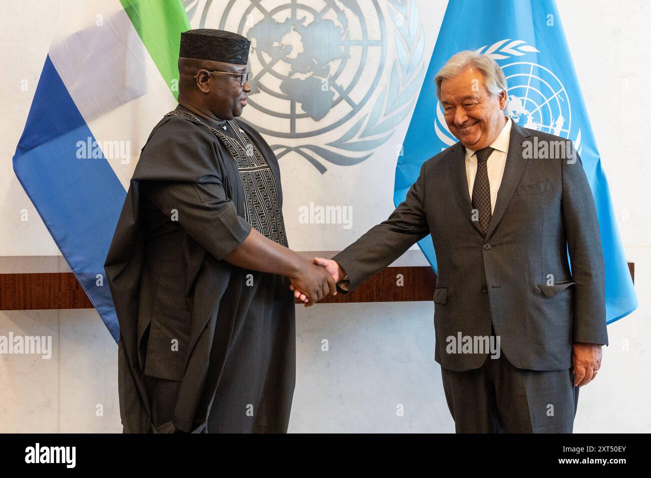 Secretary-General Antonio Guterres meets with President of Republic of ...