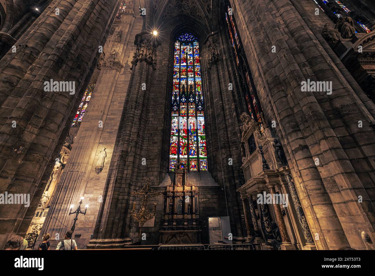 Inside the Cathedral of Milan, Italy Stock Photo - Alamy