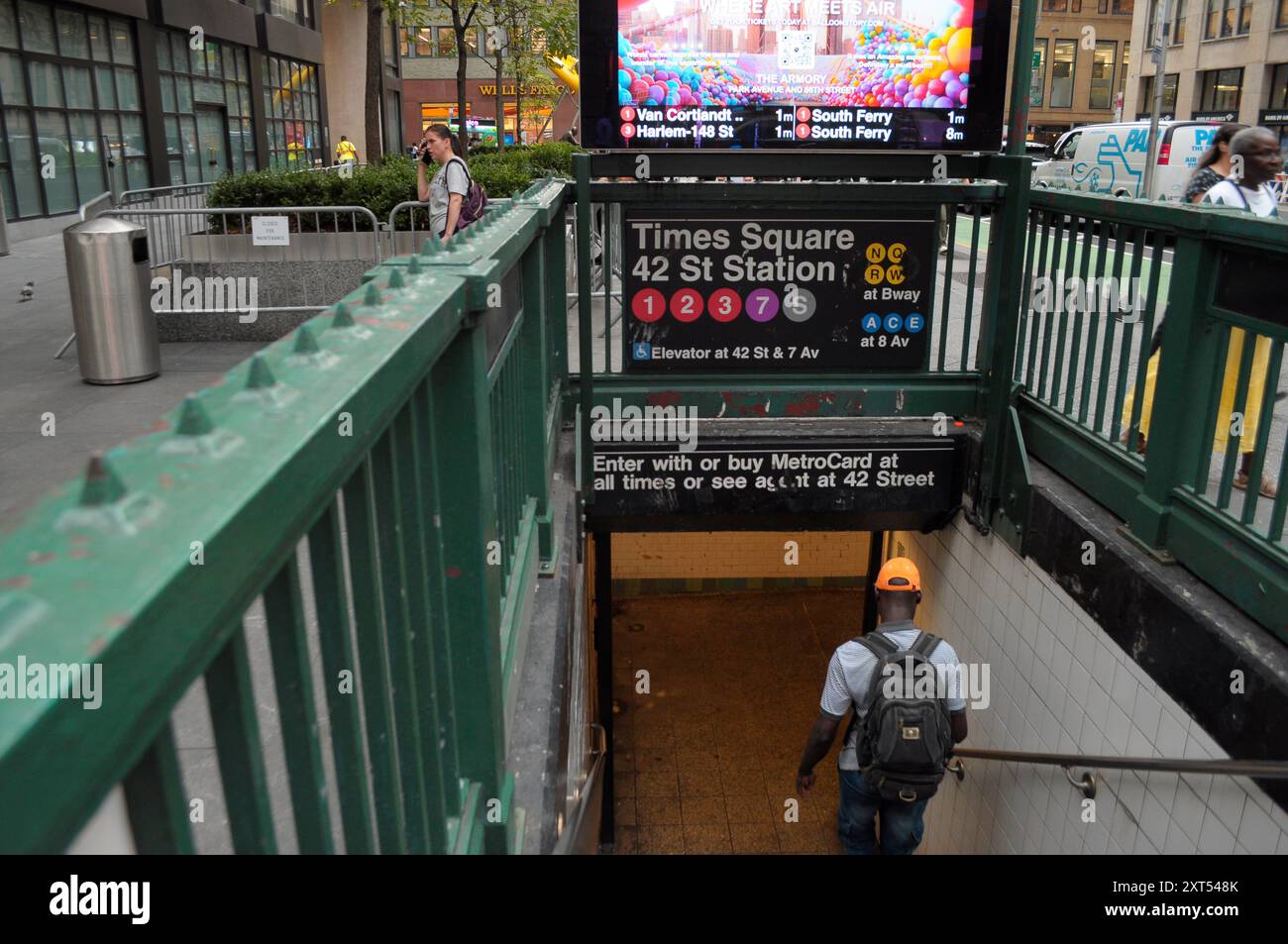 The Times Square, 42nd Street subway station is seen in Manhattan, New ...