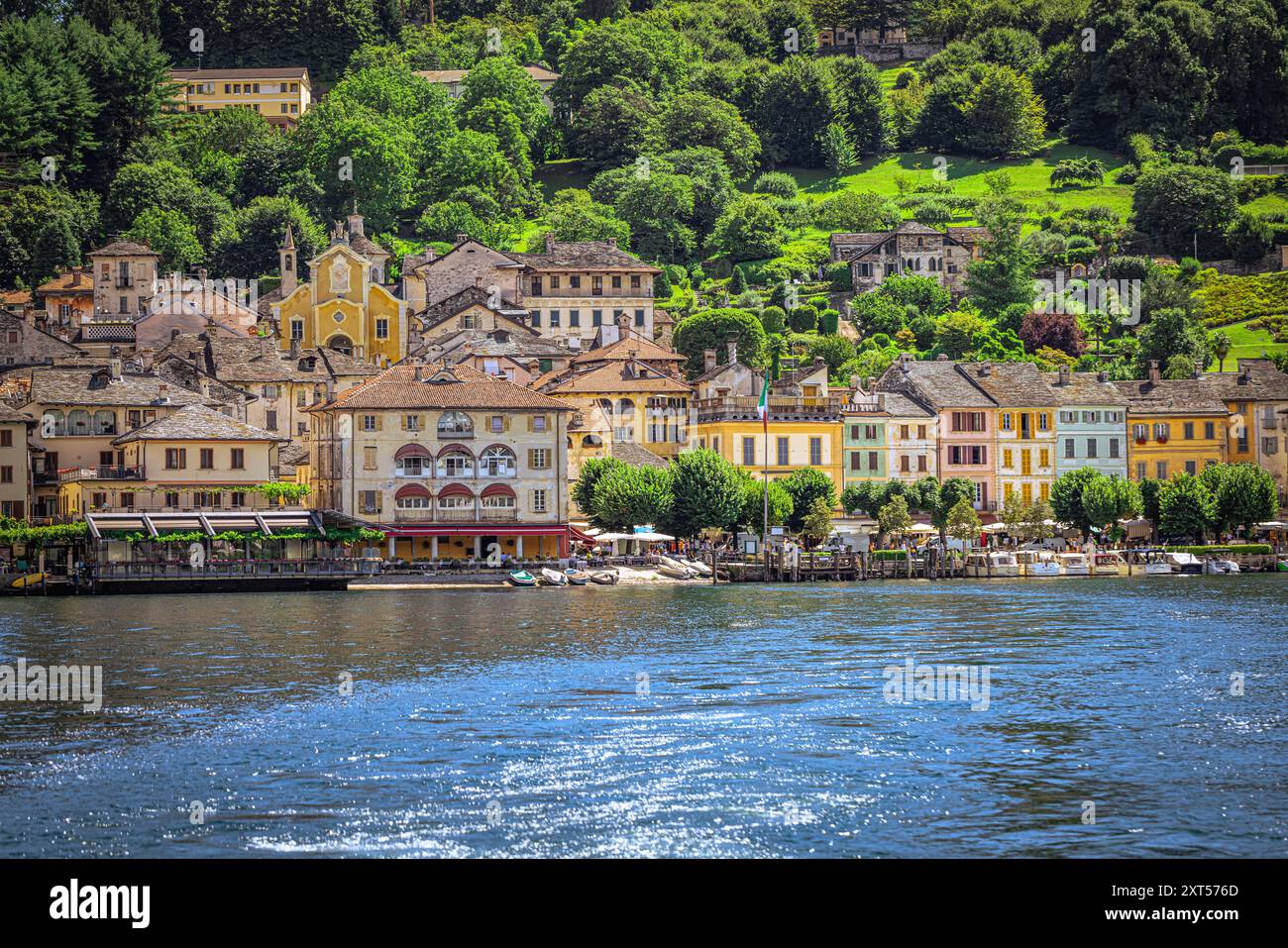 The wonderful town of Orta San Giulio, Italy Stock Photo - Alamy