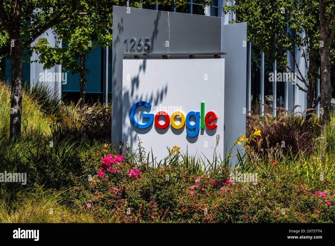 One of many Google Satellite offices in Silicon Valley California Stock ...