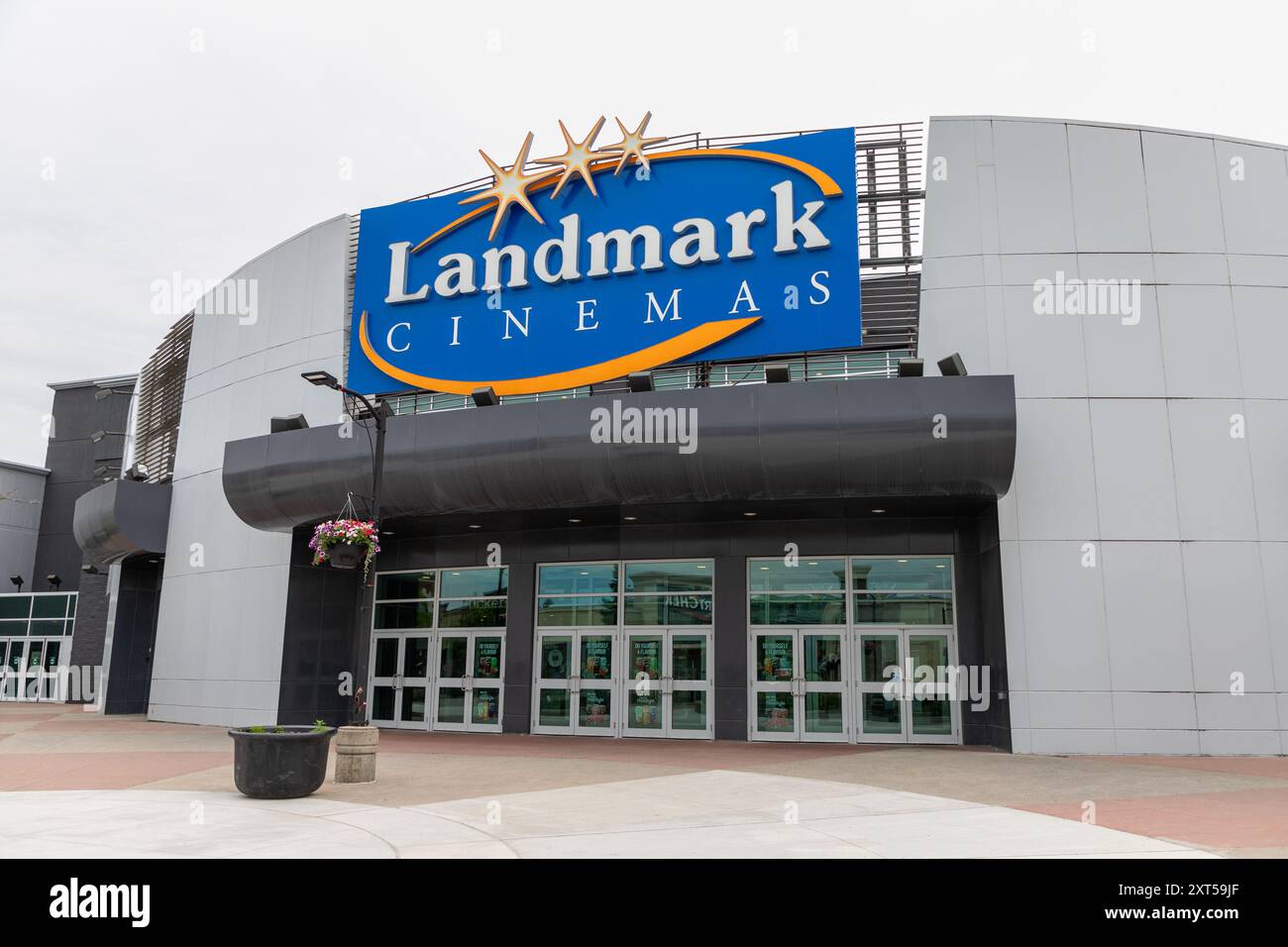 Kanata, Canada - June 2, 2024: Landmark Cinemas movie theatre entrance Stock Photo - Alamy