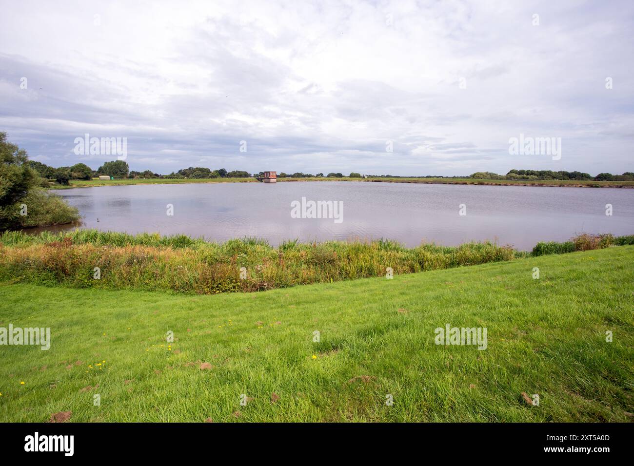Hurleston reservoir near Nantwich Cheshire takes its supply from the ...