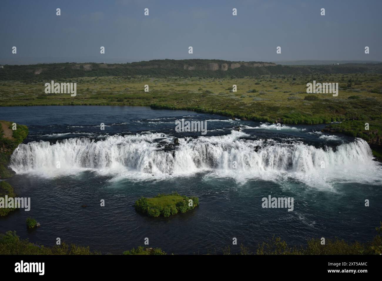 Faxafoss waterfall iceland Stock Photo - Alamy