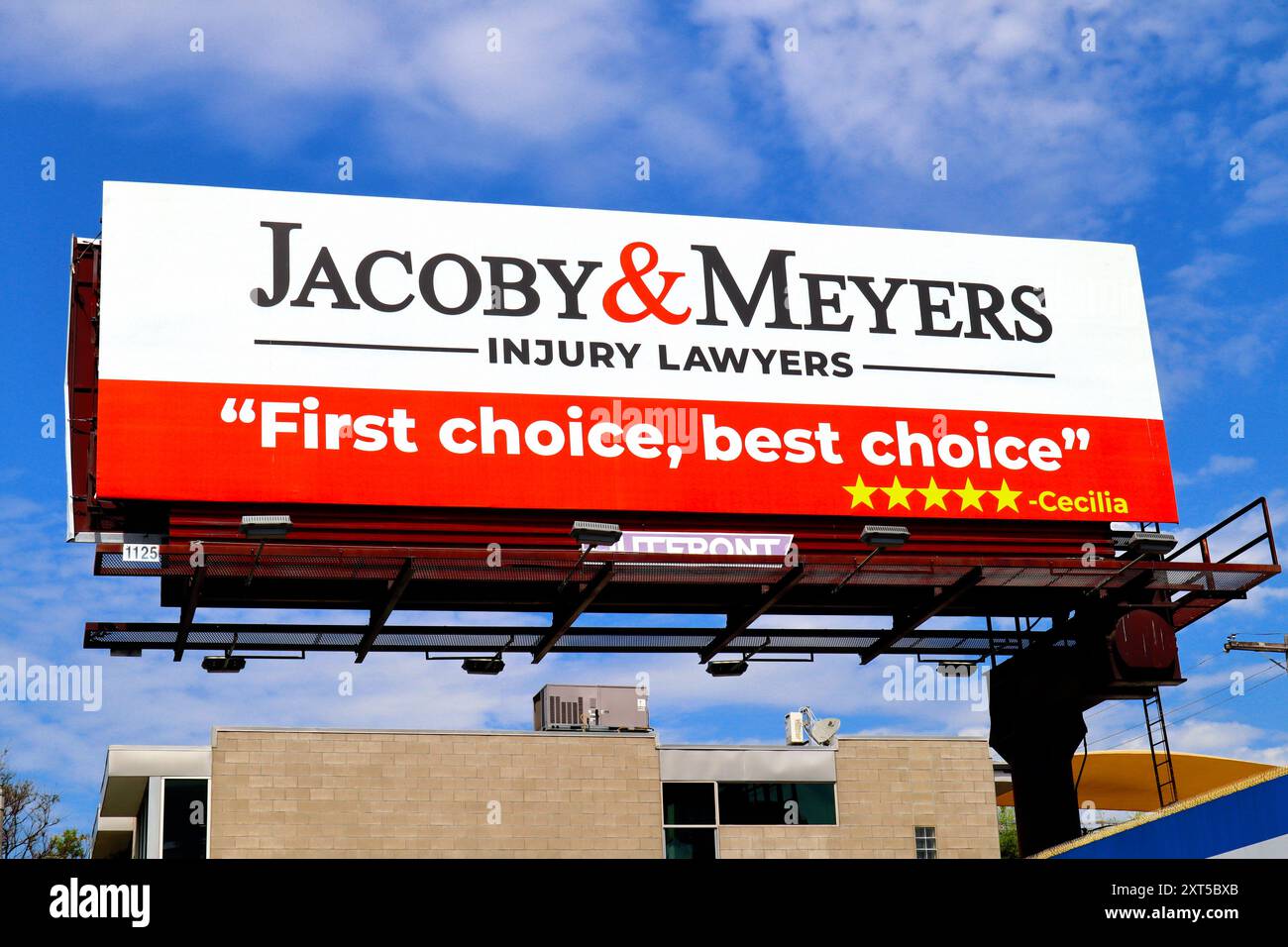 Los Angeles, California: JACOBY & MEYERS Injury Lawyers billboard ...