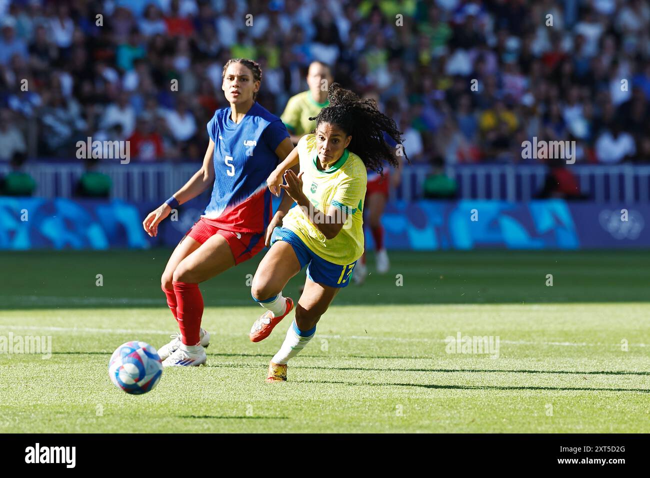 Paris, France. 10th Aug, 2024. Yasmim (BRA) Football/Soccer : Paris ...