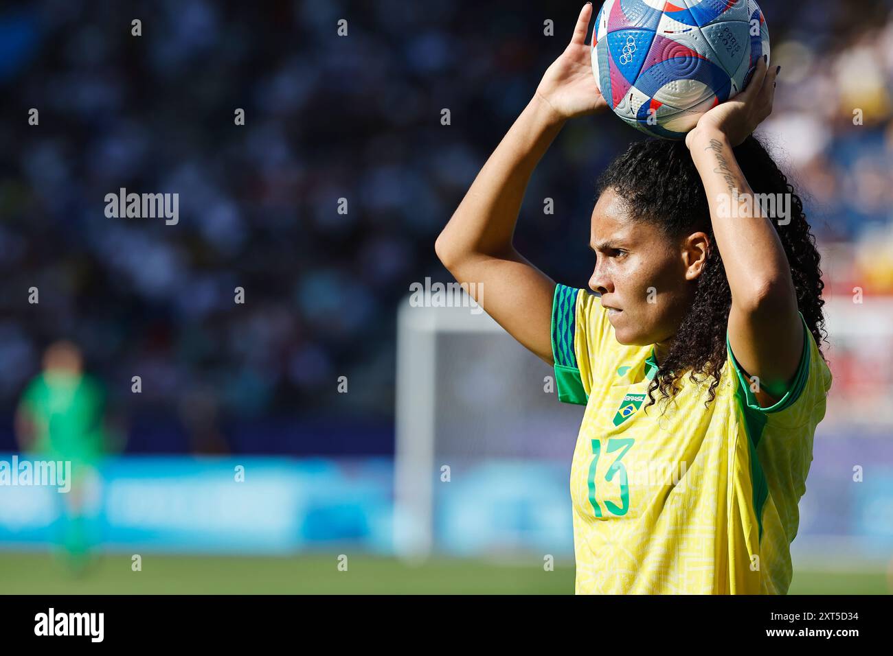 Paris, France. 10th Aug, 2024. Yasmim (BRA) Football/Soccer : Paris ...