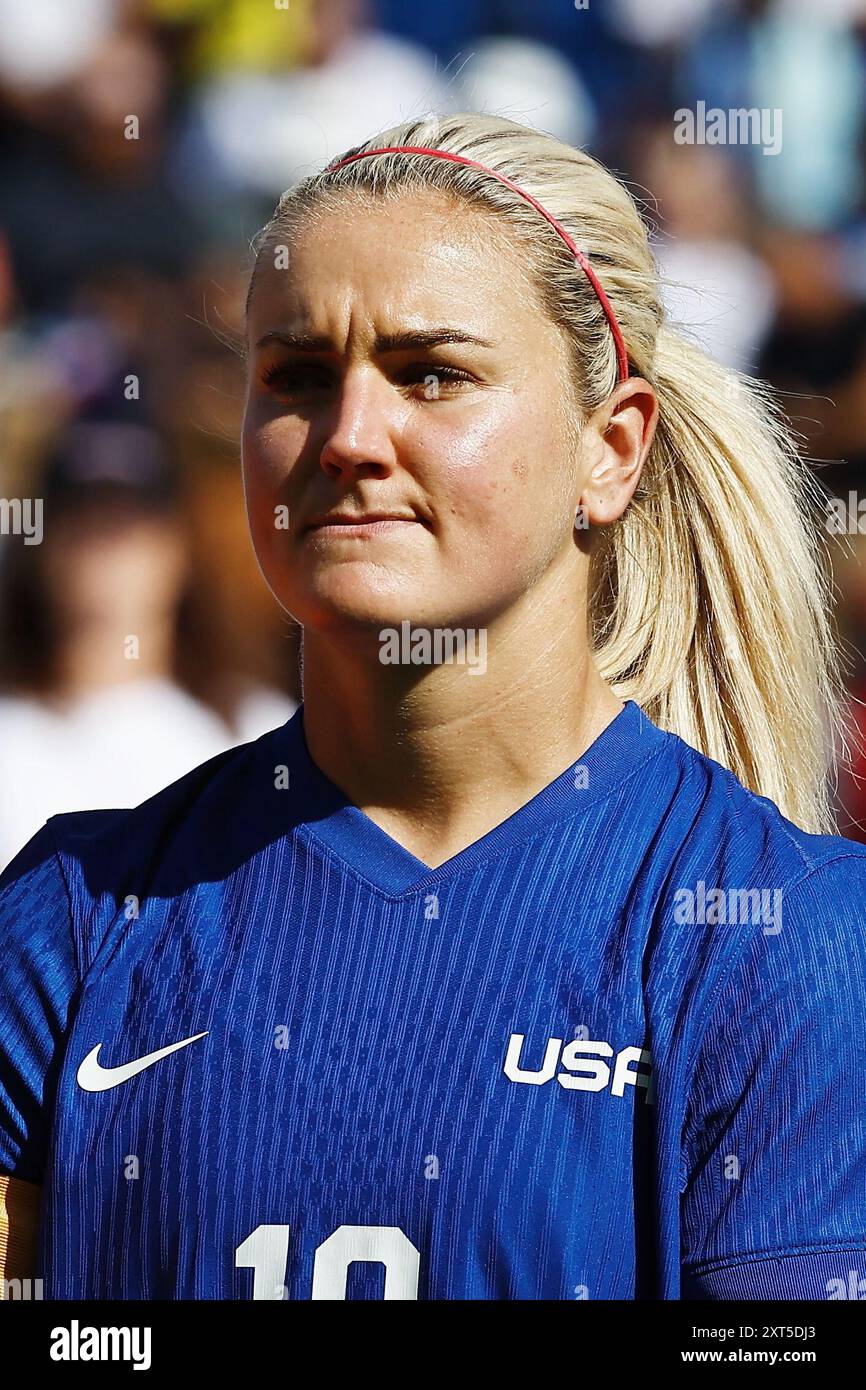 Paris, France. 10th Aug, 2024. Lindsey Horan (USA) Football/Soccer ...