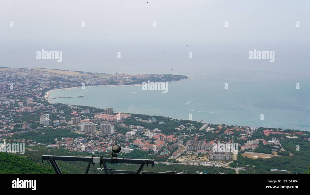 gelendzhik outdoor aerial town landmark shore centre krasnodar resort ...