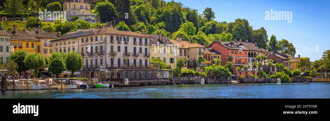 The wonderful town of Orta San Giulio, Italy Stock Photo - Alamy
