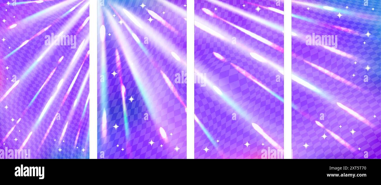 Prism blur background holographic flare Stock Vector Images - Alamy