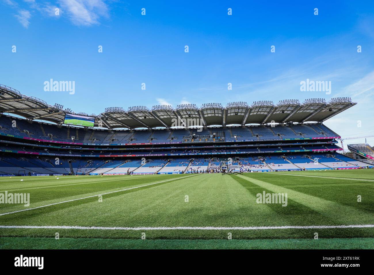 August 11tth, 2024, Croke Park stadium before the All Ireland Camogie Final: Cork vs Galway ...