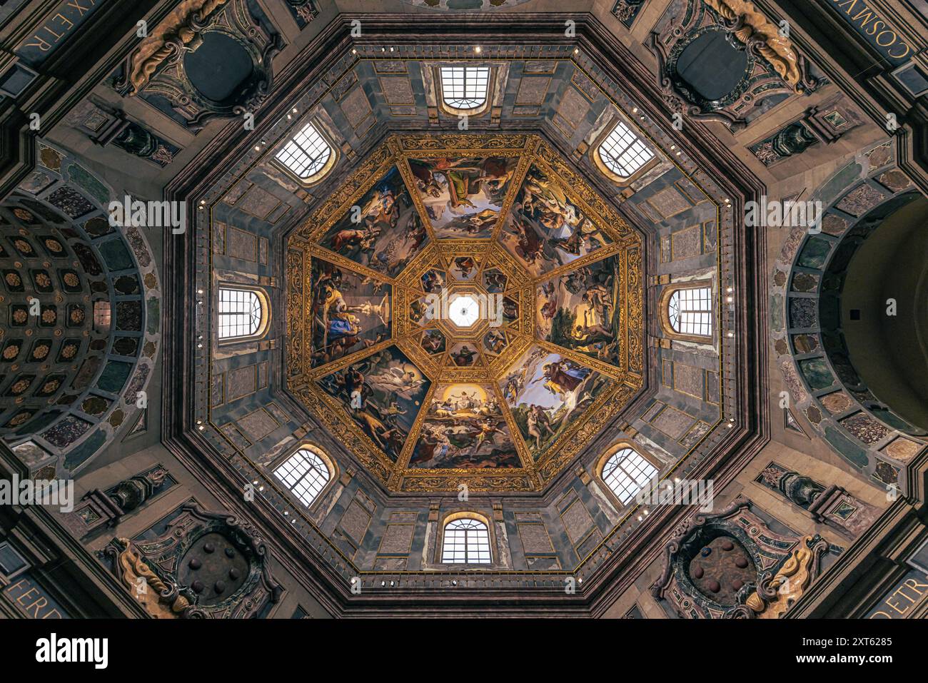 Inside a Museum in the medieval famous city of Florence, Italy Stock ...