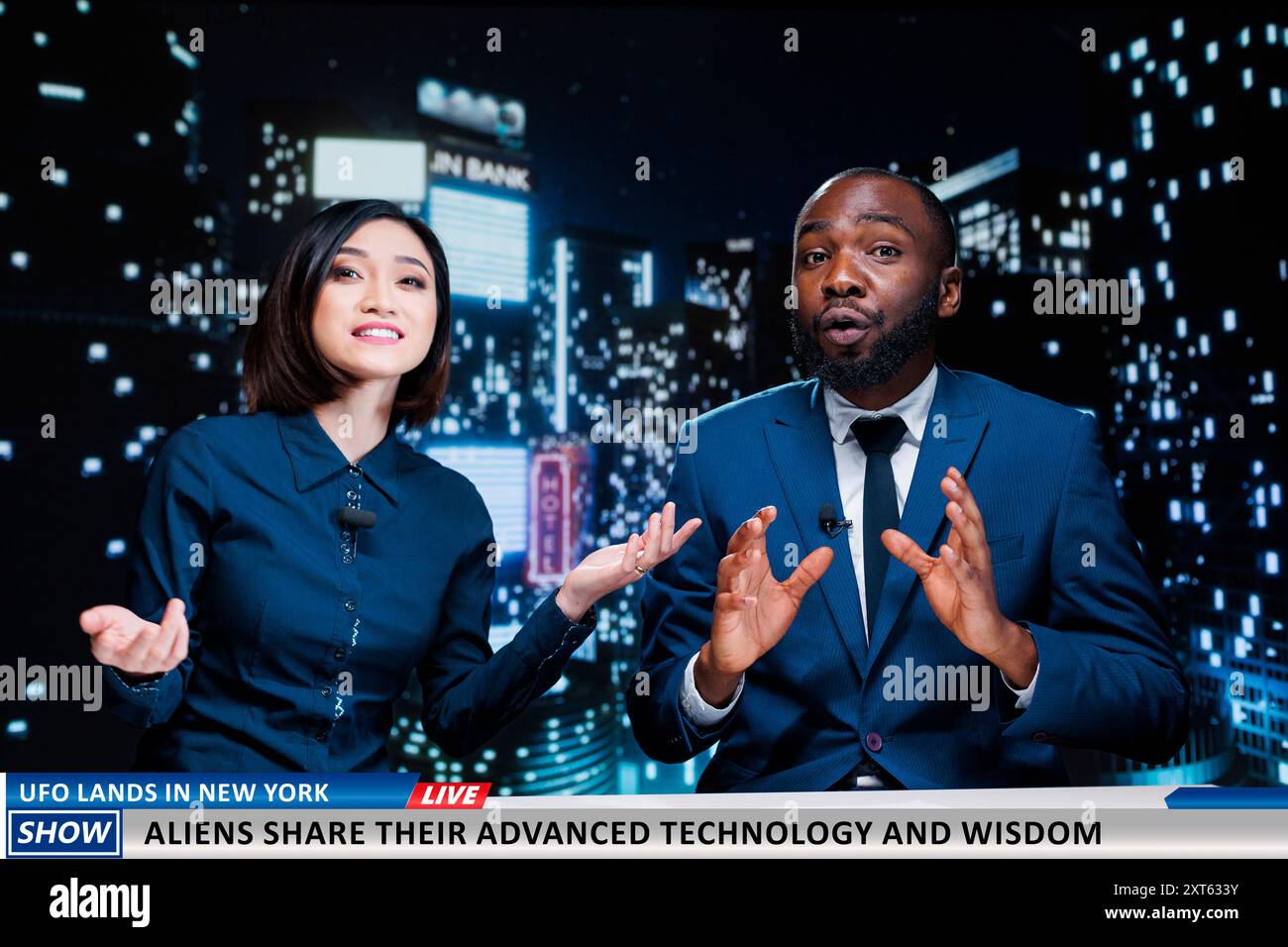 Show hosts reveal wisdom from aliens sharing advanced technology and ...