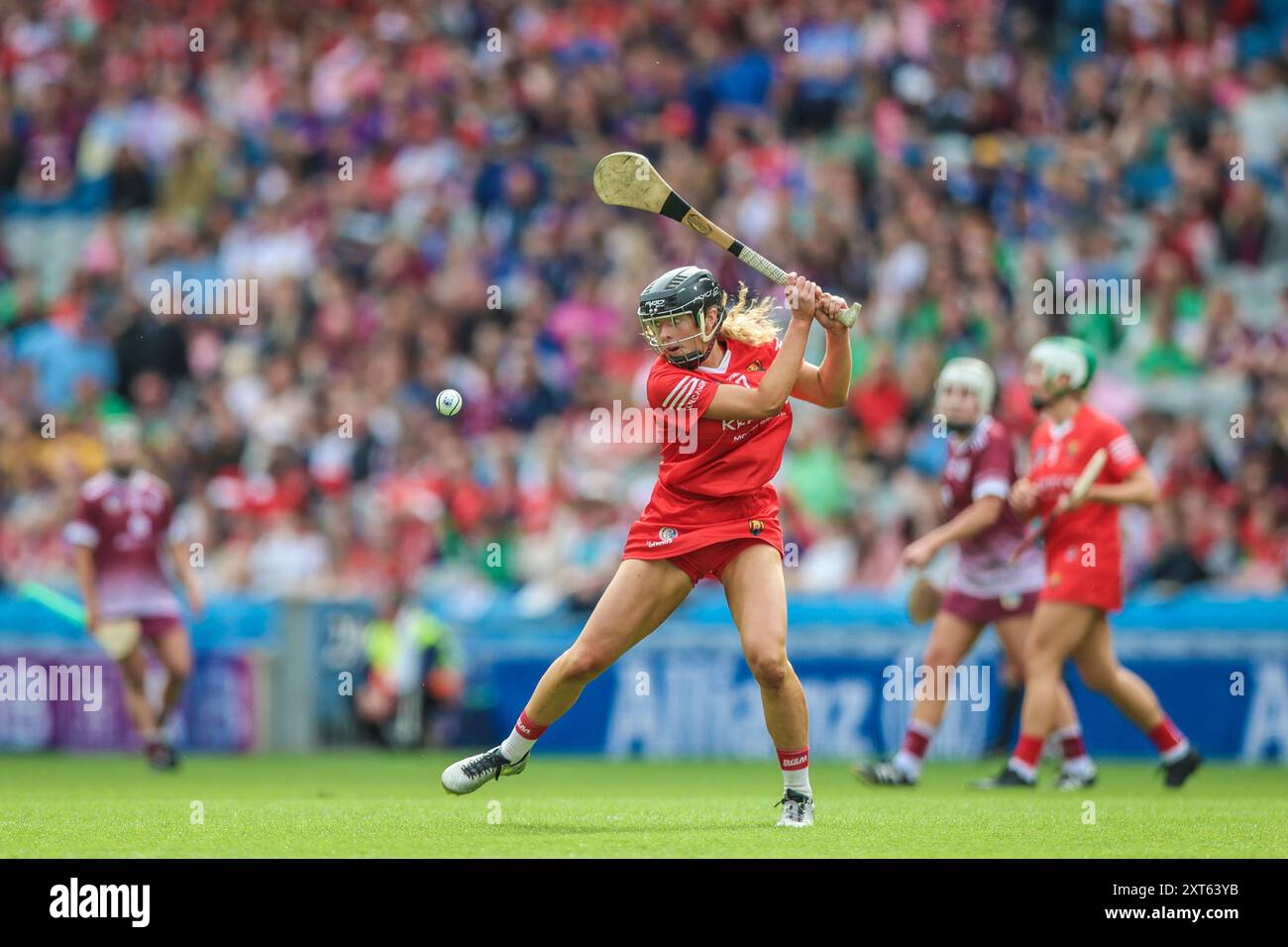 August 11tth, 2024, Laura Hayes of Cork during the All Ireland Camogie ...