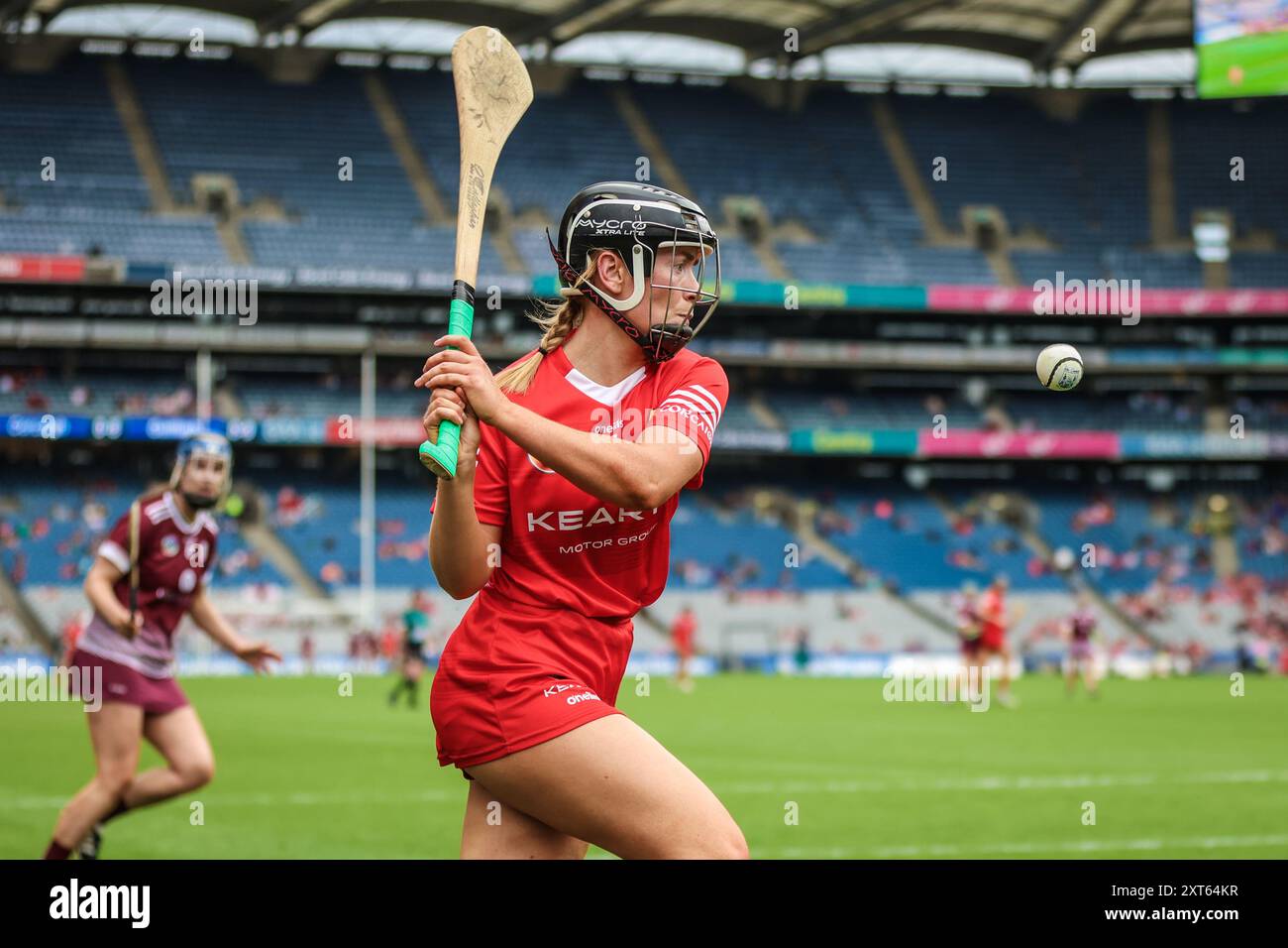 August 11tth, 2024, Laura Treacy of Cork during the All Ireland Camogie ...