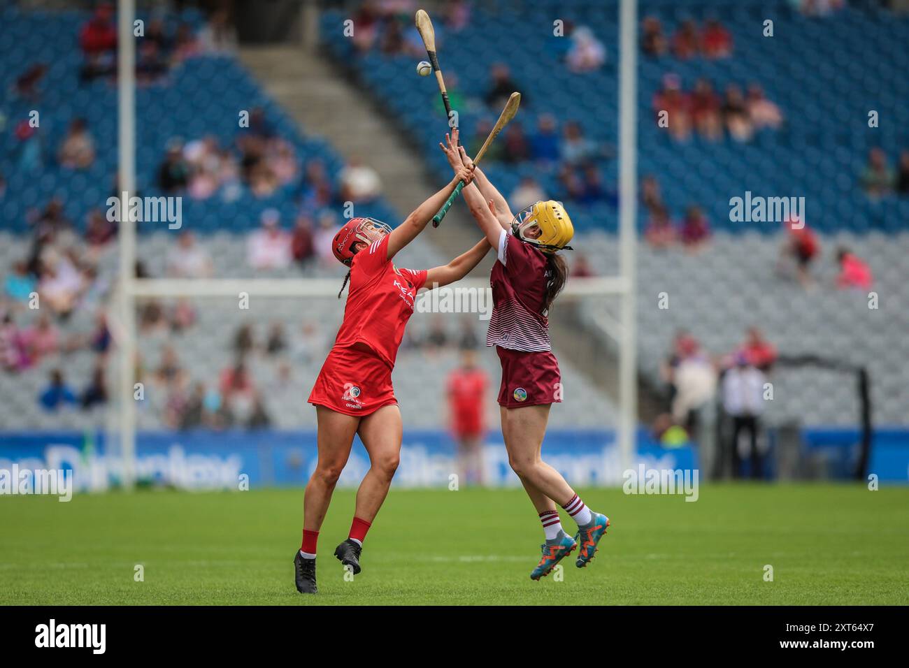 August 11th, 2024, Action from the All Ireland Camogie Final: Cork vs ...